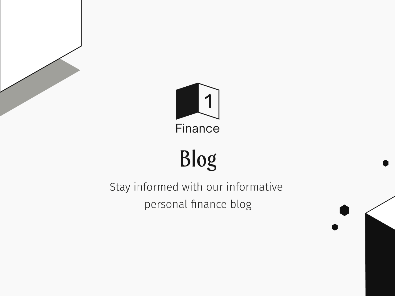 Personal Finance Blog | Your Guide to Financial Success | 1 Finance